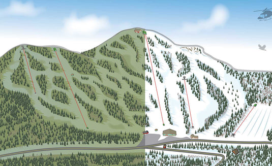 Customize Your Own Mountain Trail Map – Custom Trail Map